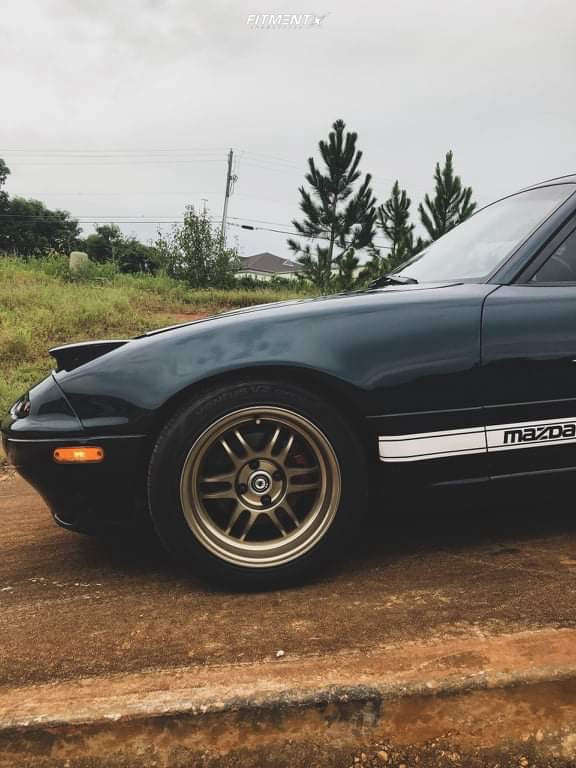 1996 Mazda Miata Base with 15x8 Konig Wideopen and Hankook 205x50 on ...