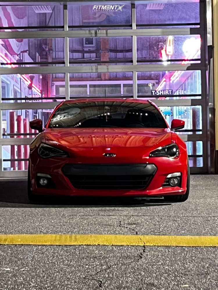 2014 Subaru BRZ Limited with 18x9.5 ESR Cs2 and Bridgestone 245x35 on ...