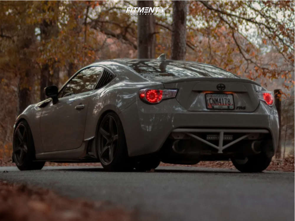 2016 Scion FR-S Base with 18x9.5 Option Lab R555 and Continental 235x40 ...