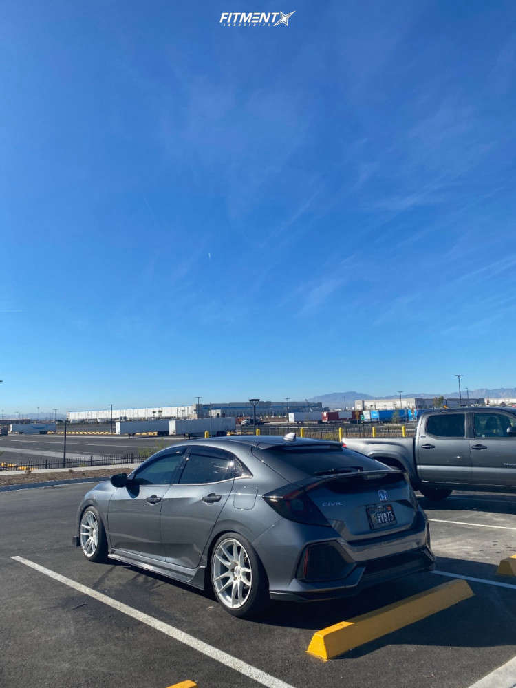 2017 Honda Civic EX with 18x9.5 AVID1 AV32 and Nankang 235x40 on ...