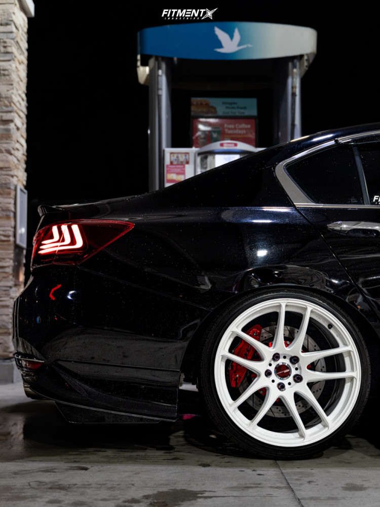 2016 Honda Accord EX-L with 19x9.5 Work Emotion Cr Kiwami and Falken 225x35 on Coilovers ...