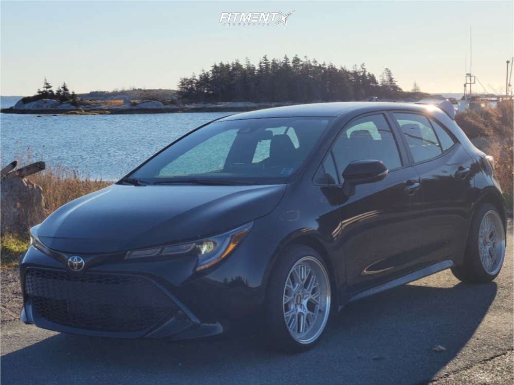 2019 Toyota Corolla SE with 18x9.5 ESR Cs11 and Sailun 225x40 on Stock ...