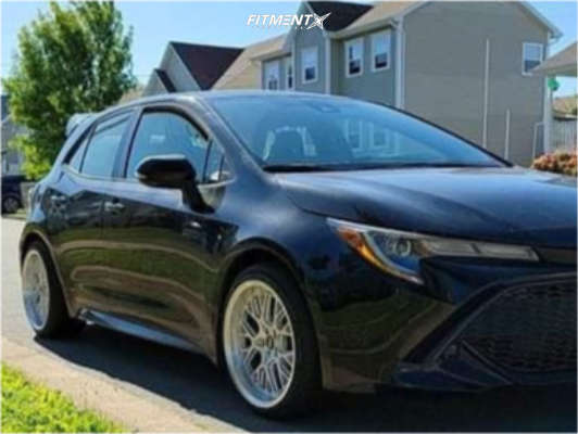 2019 Toyota Corolla SE with 18x9.5 ESR Cs11 and Sailun 225x40 on Stock ...