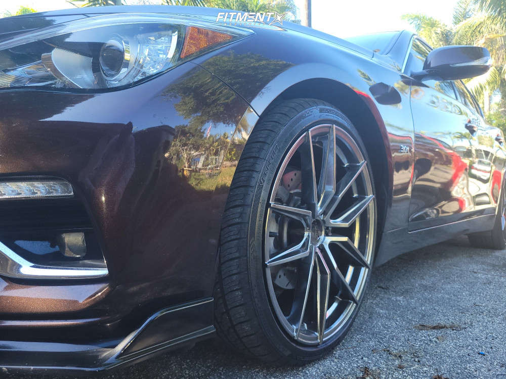 2019 INFINITI Q50 Luxe with 20x8.5 XXR 559 and Accelera 245x35 on Stock ...