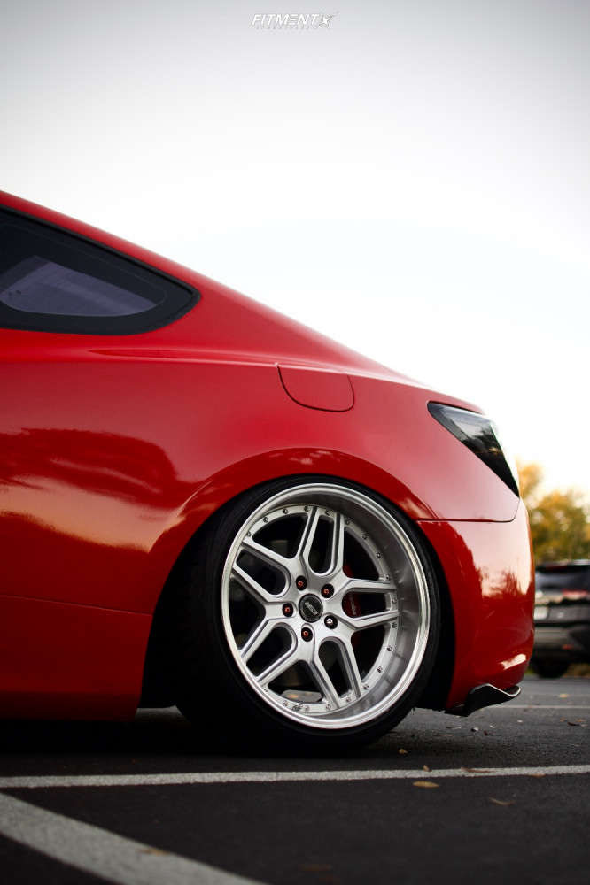 2010 Hyundai Genesis Coupe 3.8 with 19x9.5 ESR Cs15 and Achilles 225x35 ...