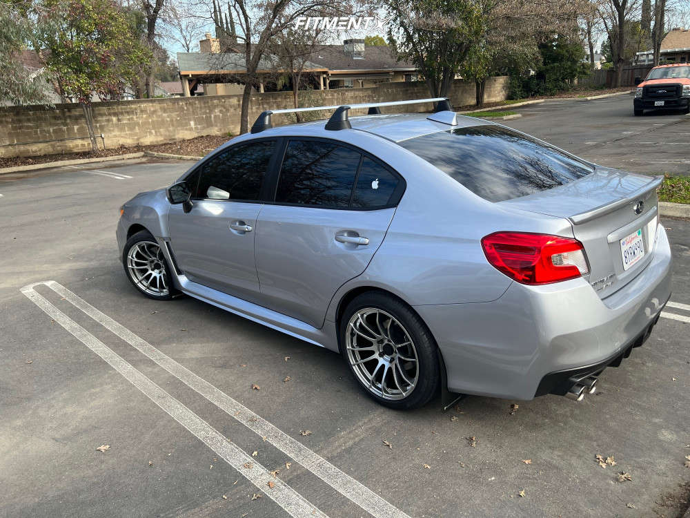 2021 Subaru WRX Premium with 18x9.5 AVID1 AV20 and Vercelli 245x40 on ...
