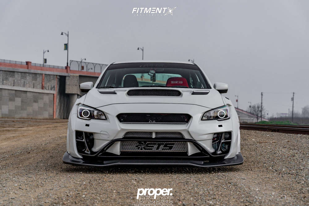 2018 Subaru WRX Base with 18x11 WedsSport TC105X and Toyo Tires 295x30 ...