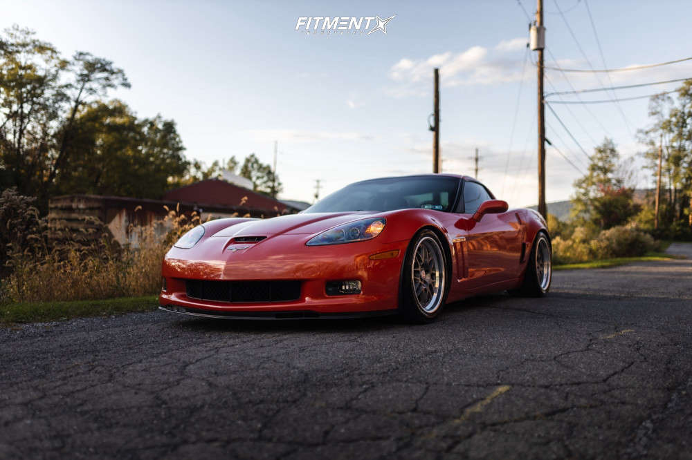 2011 Chevrolet Corvette Grand Sport with 18x10 HRE C20 and Toyo Tires ...