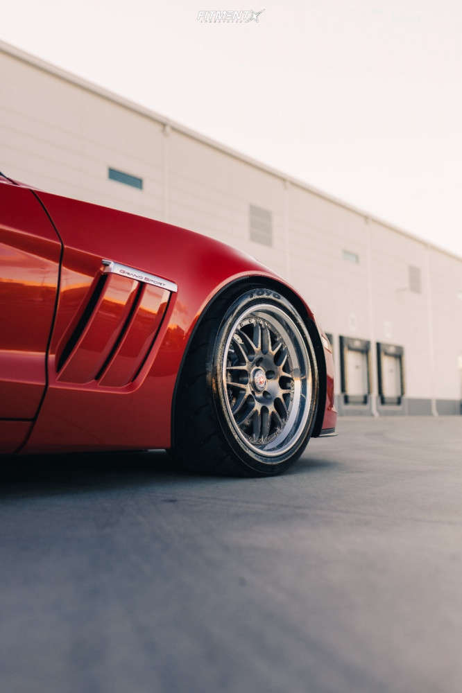 2011 Chevrolet Corvette Grand Sport with 18x10 HRE C20 and Toyo Tires ...