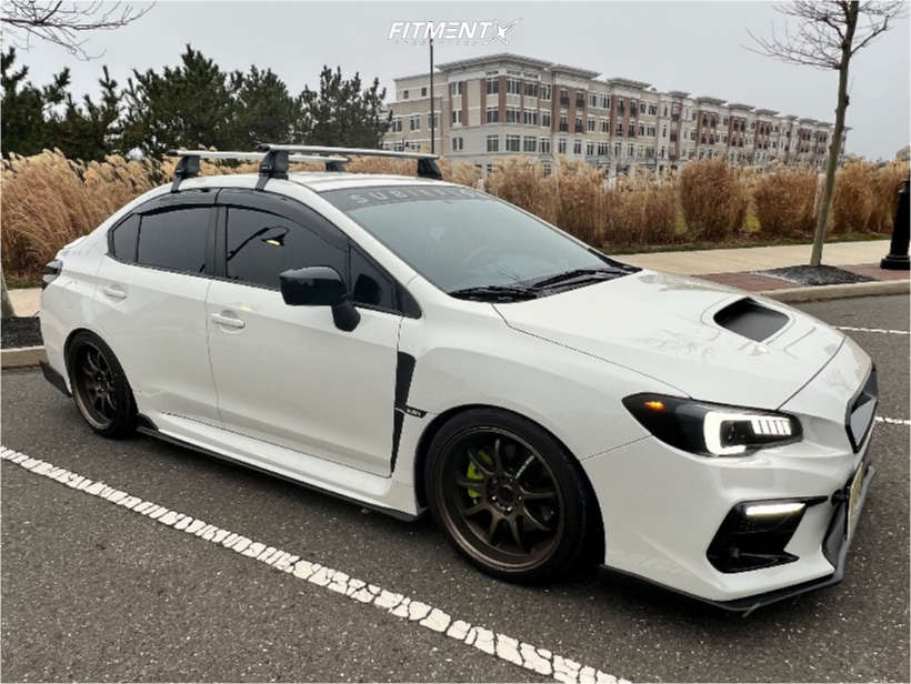 2021 Subaru WRX Premium with 18x9.5 Work D9R and Nitto 265x35 on ...