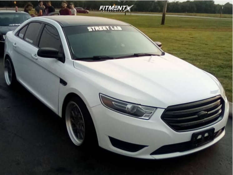 2015 Ford Taurus SE with 19x9.5 ESR Cs3 and Delinte 215x35 on Coilovers ...