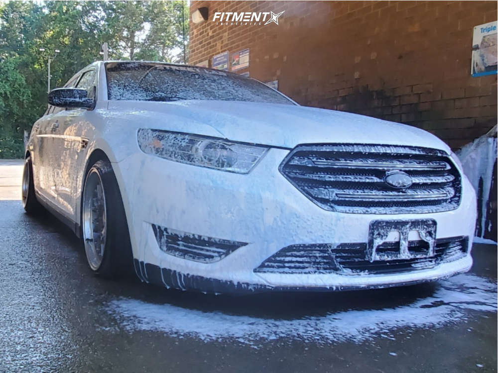 2015 Ford Taurus SE with 19x9.5 ESR Cs3 and Delinte 215x35 on Coilovers ...