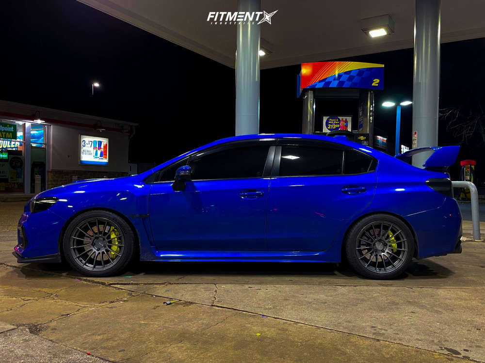 2018 Subaru WRX STI Base with 18x9.5 Enkei Rs05-rr and Michelin 265x35 ...