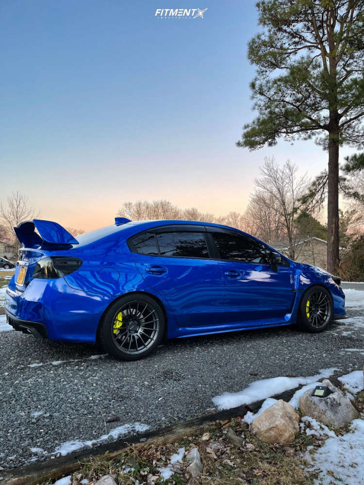 2018 Subaru WRX STI Base with 18x9.5 Enkei Rs05-rr and Michelin 265x35 ...