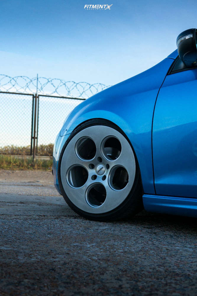 2011 Volkswagen Golf Base with 18x9 Rotiform DIA and Nankang 215x35 on ...