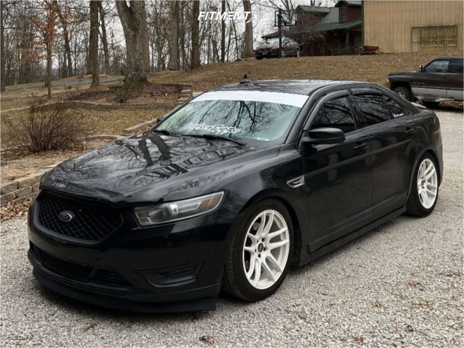2014 Ford Taurus SEL with 19x9.5 ESR Cs8 and Michelin 255x35 on ...