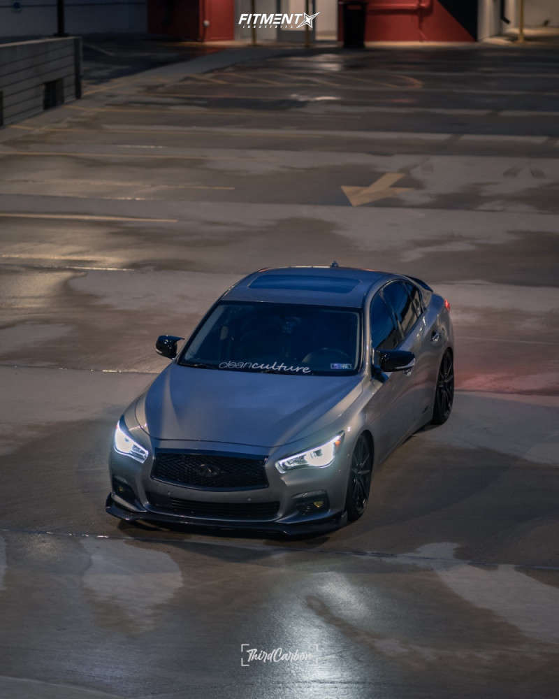 2017 INFINITI Q50 Premium with 20x9 Rohana Rfx2 and Goodyear 245x40 on ...