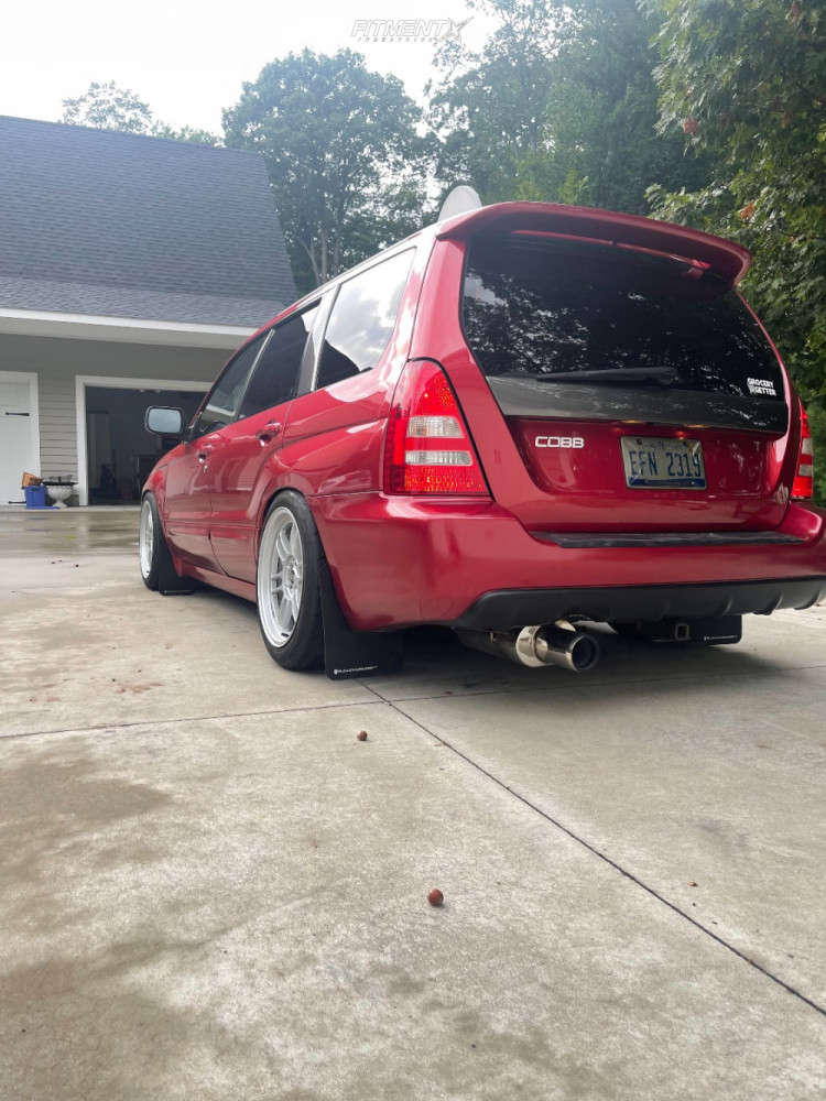 2004 Subaru Forester XT with 17x9 Enkei Rpf1 and Toyo Tires 225x35 on ...