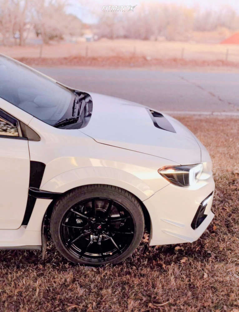 2017 Subaru WRX STI Limited with 18x9.5 Option Lab R716 and Nankang ...