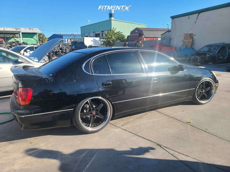 2004 Lexus GS430 Base with 18x9.5 Motegi Mr154 and Falken 235x40 on ...