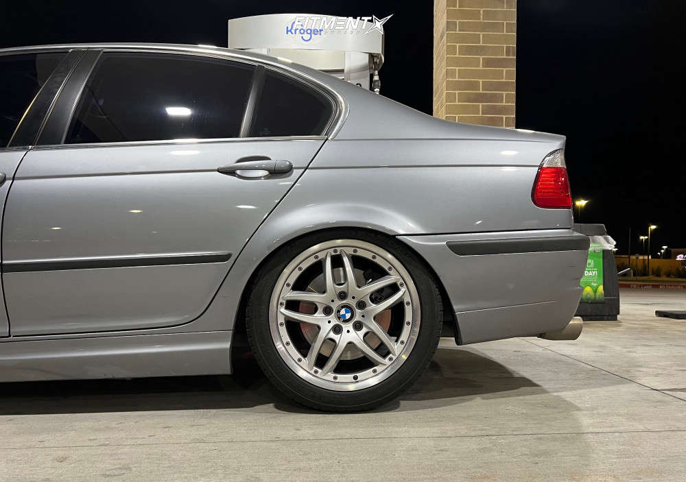 2005 BMW 330i Base with 18x8 BBS Style 71 and Michelin 225x45 on ...