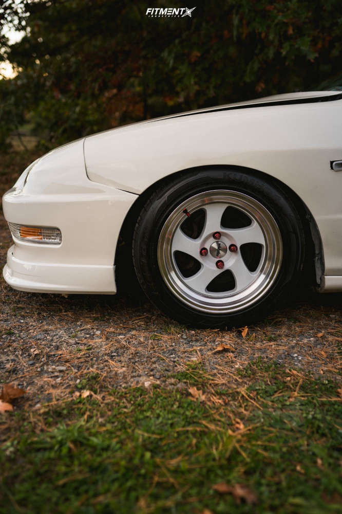 1999 Acura Integra GS-R with 15x8 Whistler KR1 and Kumho 205x50 on ...