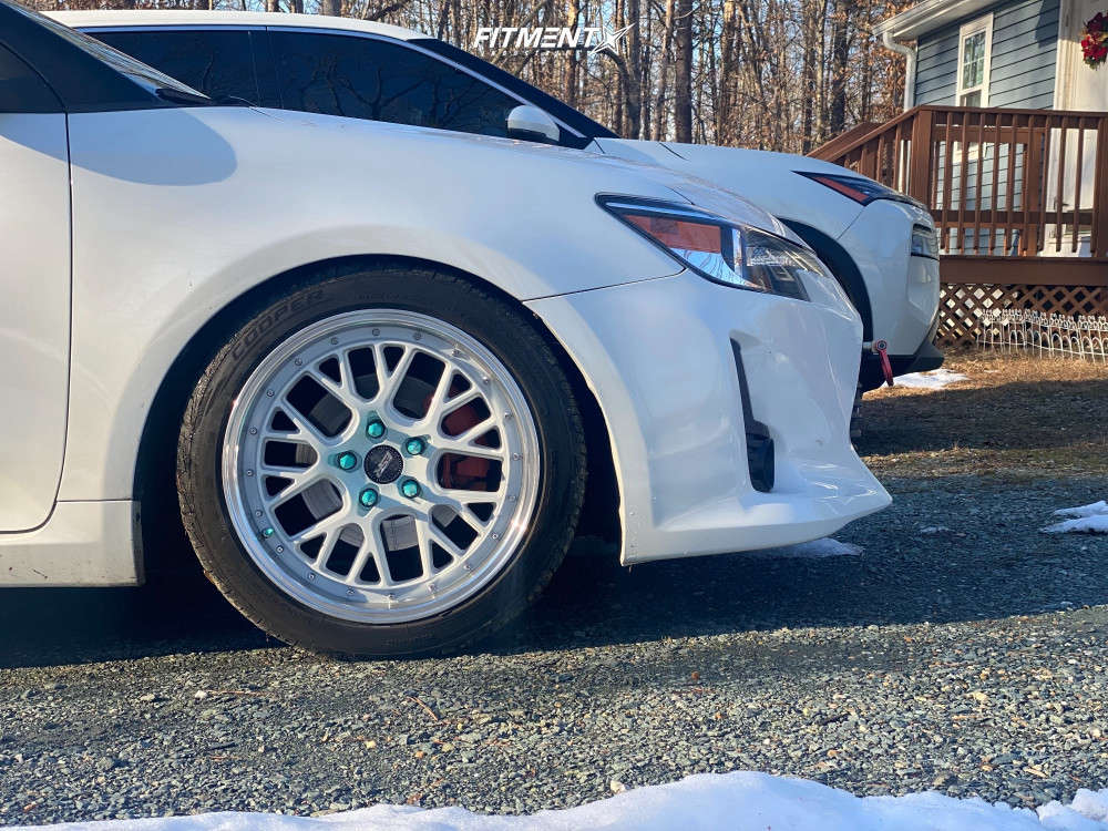 2015 Scion TC Base with 18x8.5 ESR Cs11 and Cooper 225x45 on Lowering ...