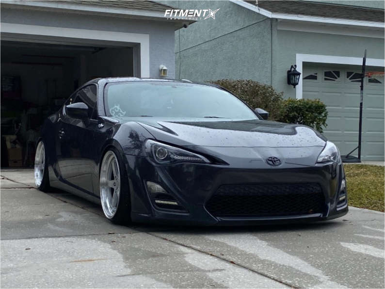 2014 Scion FR-S Base with 18x9.5 ESR Cs5 and Nexen 215x35 on Coilovers ...
