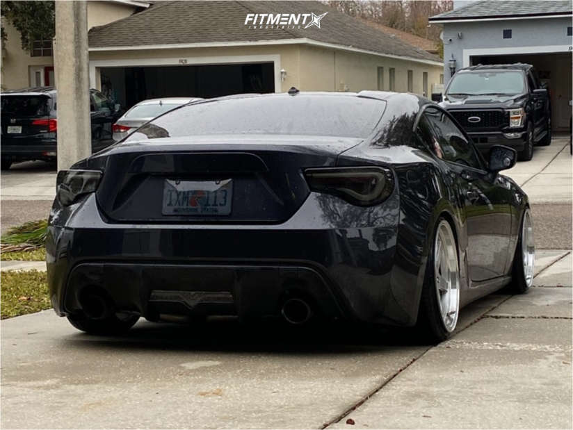 2014 Scion FR-S Base with 18x9.5 ESR Cs5 and Nexen 215x35 on Coilovers ...