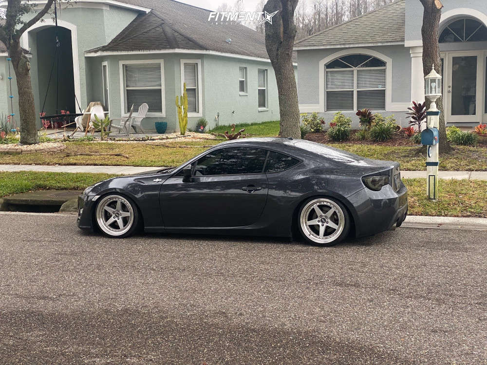 2014 Scion FR-S Base with 18x9.5 ESR Cs5 and Nexen 215x35 on Coilovers ...