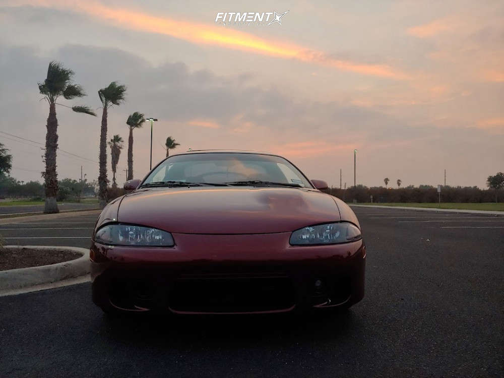 1997 Mitsubishi Eclipse GST with 17x9 Aodhan Ah06 and Toyo Tires 225x45 ...