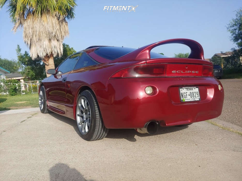1997 Mitsubishi Eclipse GST with 17x9 Aodhan Ah06 and Toyo Tires 225x45 ...