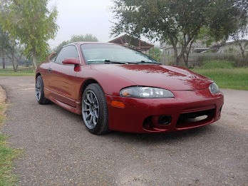 1997 Mitsubishi Eclipse GST with 17x9 Aodhan Ah06 and Toyo Tires 225x45 ...