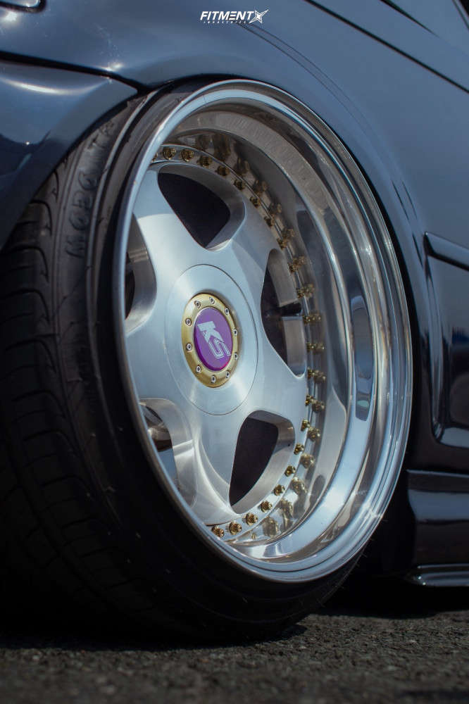 2004 BMW M3 Base with 18x10 SSR Koenig and Nankang 225x35 on Air ...