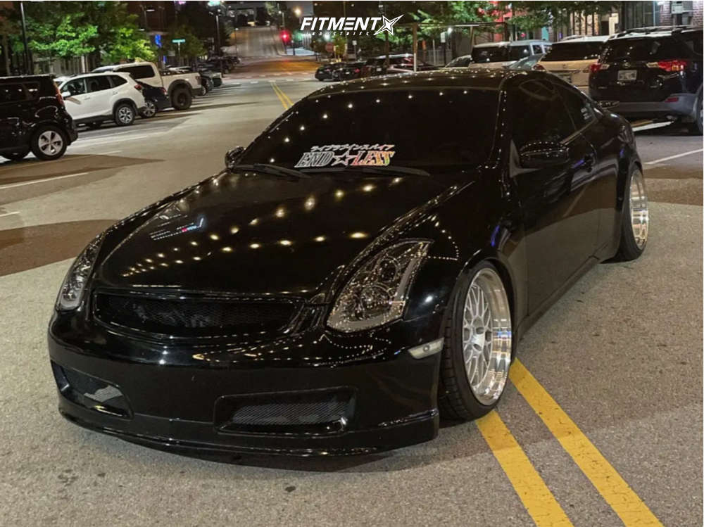 2004 INFINITI G35 Base with 19x9.5 Aodhan Ah02 and Continental 235x35 ...