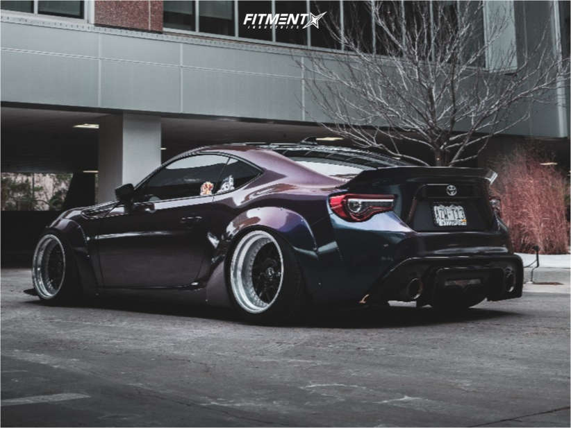 2017 Toyota 86 Special Edition with 18x10.5 Forgestar M14 and ...