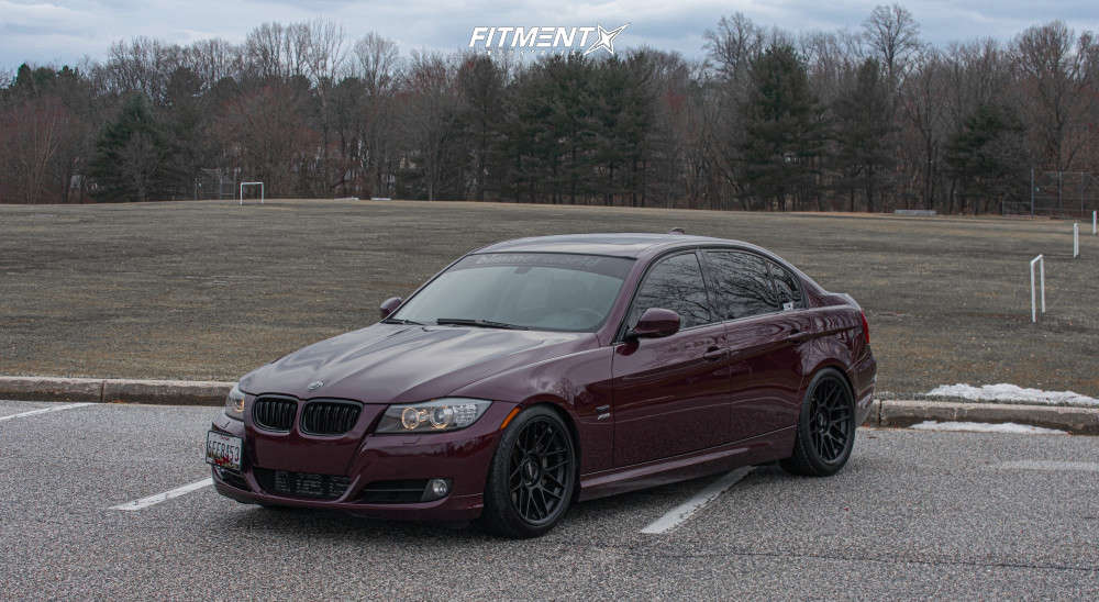 2009 BMW 335i XDrive Base with 18x9 Apex Arc-8 and Continental 235x40 ...