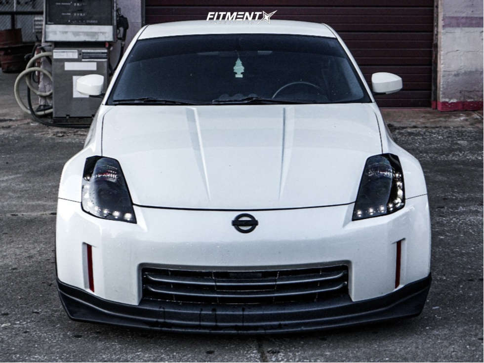 2006 Nissan 350Z Enthusiast with 18x10 XXR 521 and Delinte 245x40 on ...