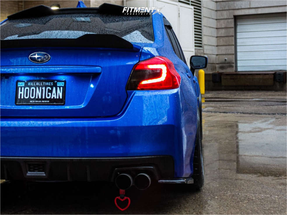 2020 Subaru WRX Premium with 18x10 Rota Svn-r and Dunlop 265x35 on Coilovers | 2054279 | Fitment ...