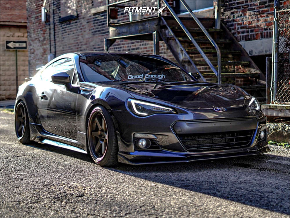 2013 Subaru BRZ Limited with 18x9.5 ESR Sr07 and Federal 225x40 on ...