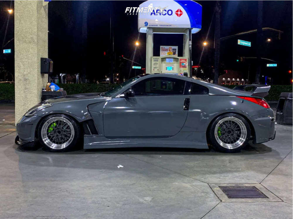 2006 Nissan 350Z Track with 18x9.5 ESR Sr05 and Falken 245x35 on ...