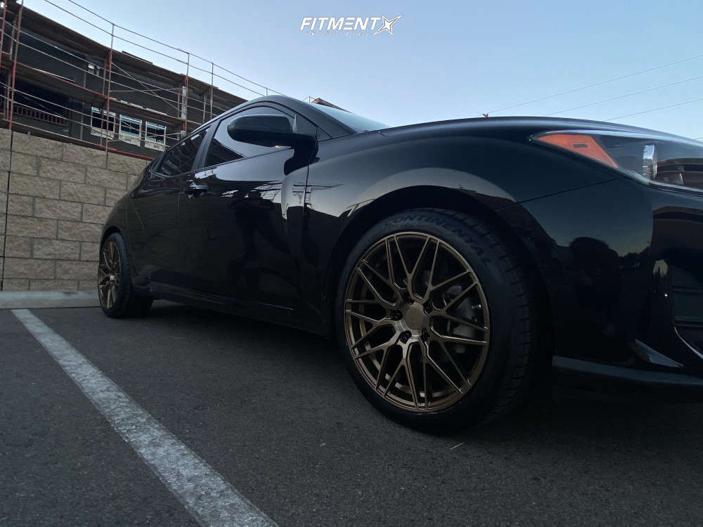 2020 Hyundai Veloster Premium with 18x8.5 F1R F103 and Continental ...