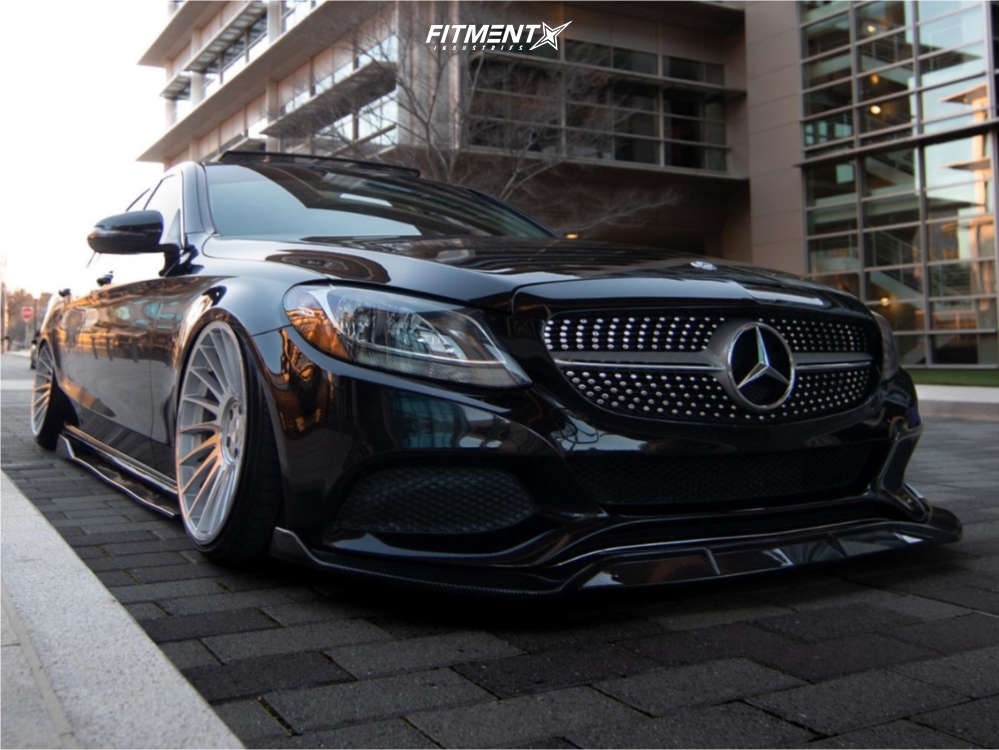 2017 Mercedes-Benz C300 Base with 19x10 3SDM 0.04 and Radar 225x35 on ...