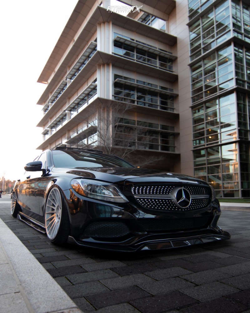2017 Mercedes-Benz C300 Base with 19x10 3SDM 0.04 and Radar 225x35 on ...