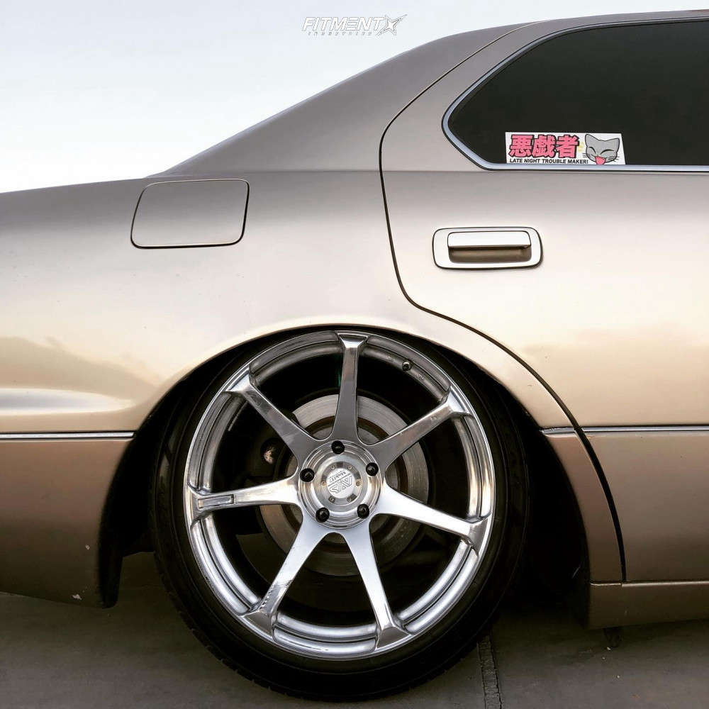 2000 Lexus LS400 Base with 18x10 AVS Model T7 and Delinte 225x40 on ...