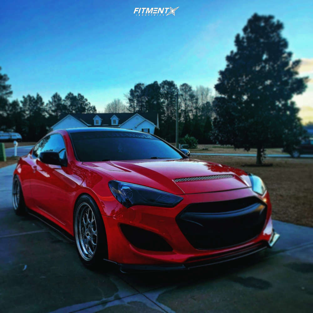 2013 Hyundai Genesis Coupe 2.0T with 18x8.5 Aodhan Ds01 and Toyo Tires ...