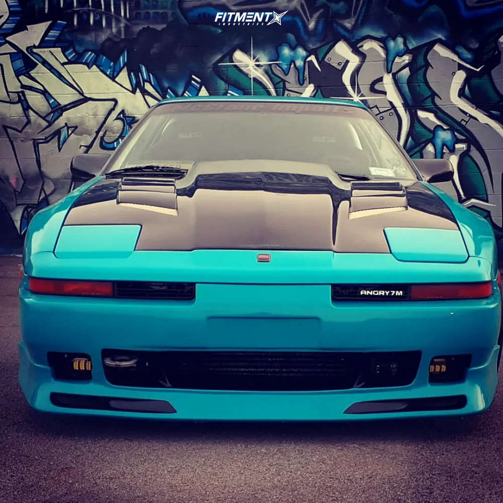 1990 Toyota Supra Turbo with 18x10 Forgestar M14 and Nitto 265x35 on ...