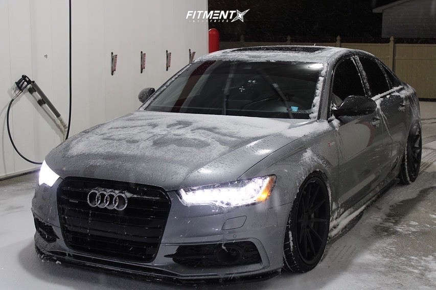 2013 Audi A6 Quattro Prestige with 20x9 Ferrada FR4 and Vercelli 245x35 on Coilovers | 2063437 ...