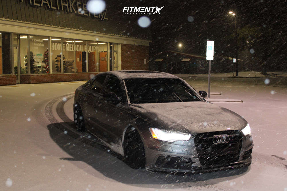 2013 Audi A6 Quattro Prestige with 20x9 Ferrada FR4 and Vercelli 245x35 ...