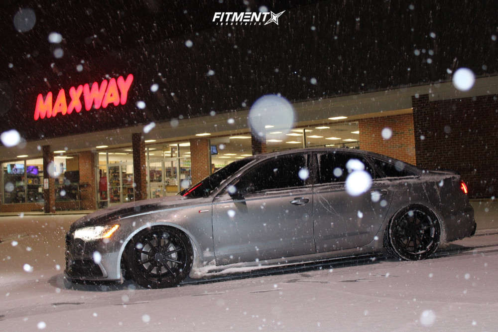 2013 Audi A6 Quattro Prestige with 20x9 Ferrada FR4 and Vercelli 245x35 ...